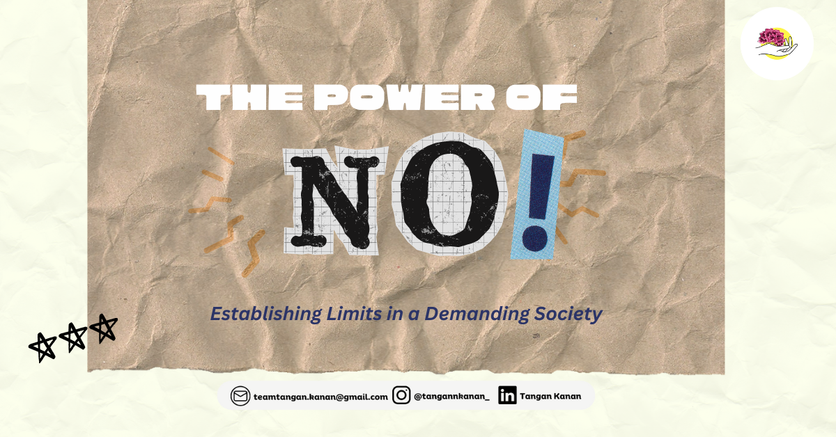 The Power of ‘No’: Establishing Limits in a Demanding Society | by ...