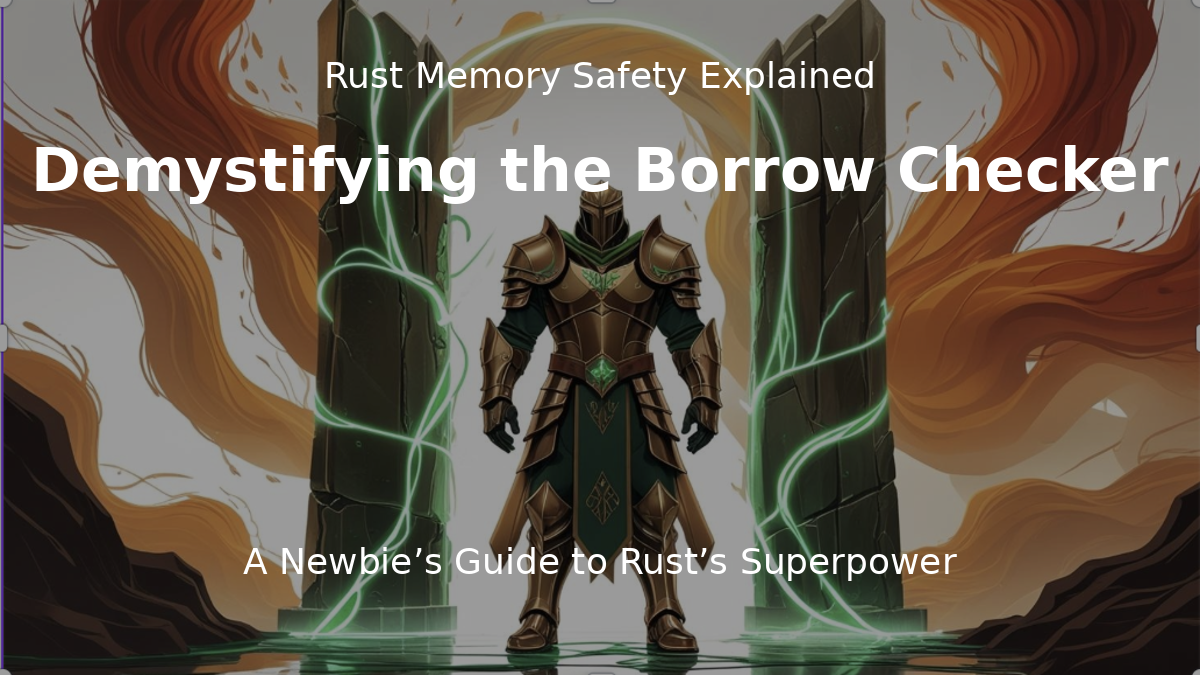 Demystifying the Borrow Checker: A Newbie’s Guide to Rust’s Superpower | by Ashish Sharda ...