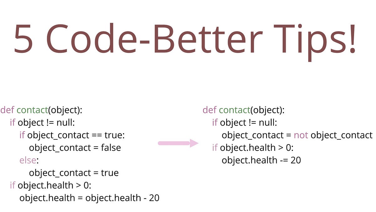 5 Smooth Syntactical Tricks For Python By Emma Boudreau Towards Data Science