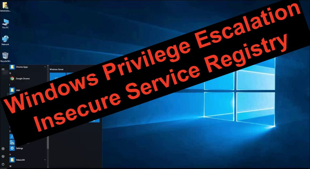 Windows Privilege Escalation: Insecure Service Registry to SYSTEM Shell ...