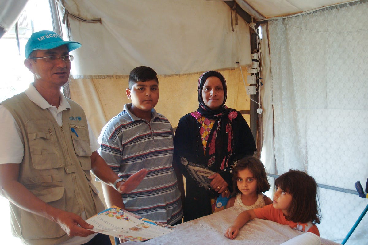 Promoting good health practices for displaced children | by UNICEF Iraq ...