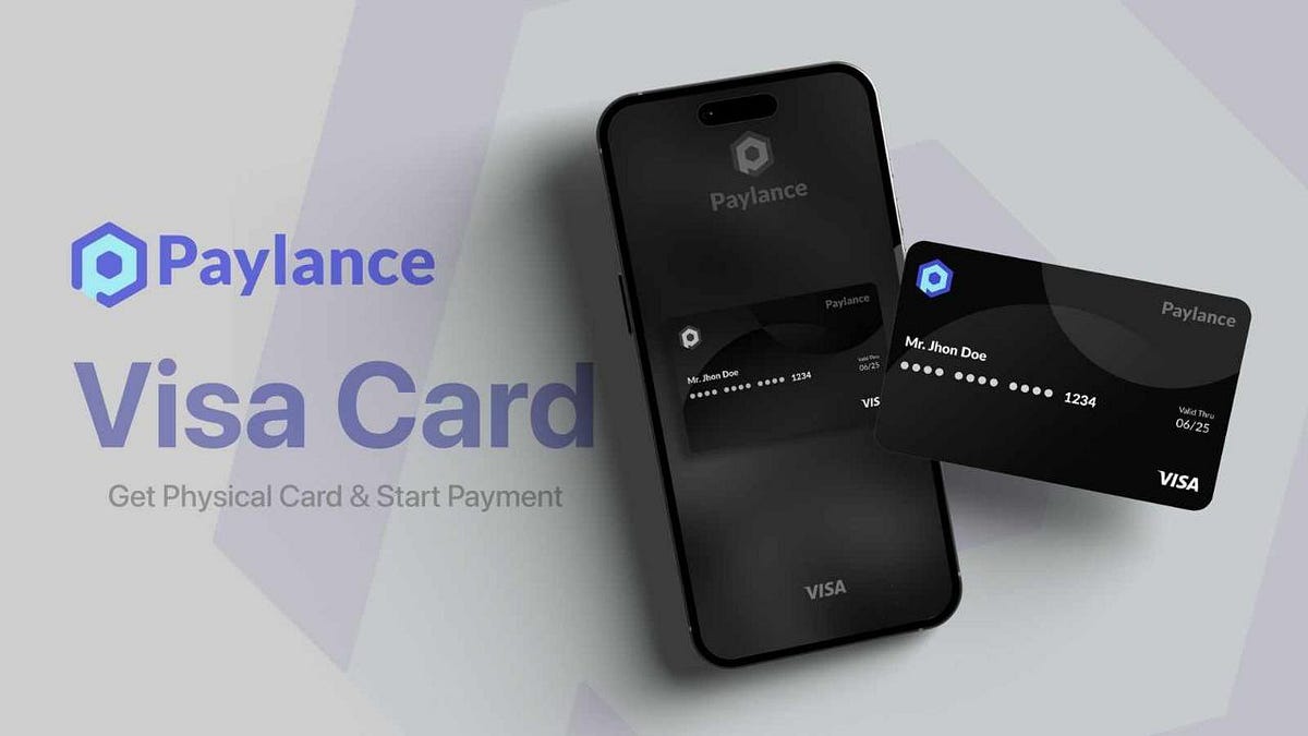 Paylance Virtual & Physical Visa Card - Paylance - Medium
