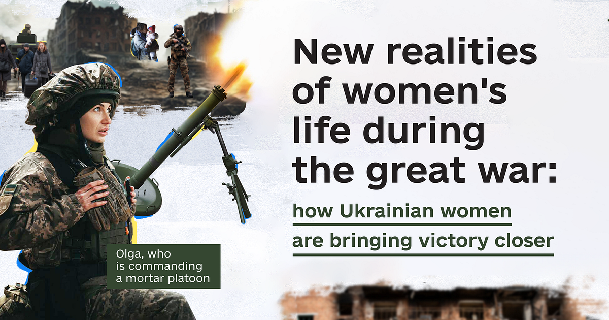 New Realities of Women’s Life during the Great War: how Ukrainian Women ...