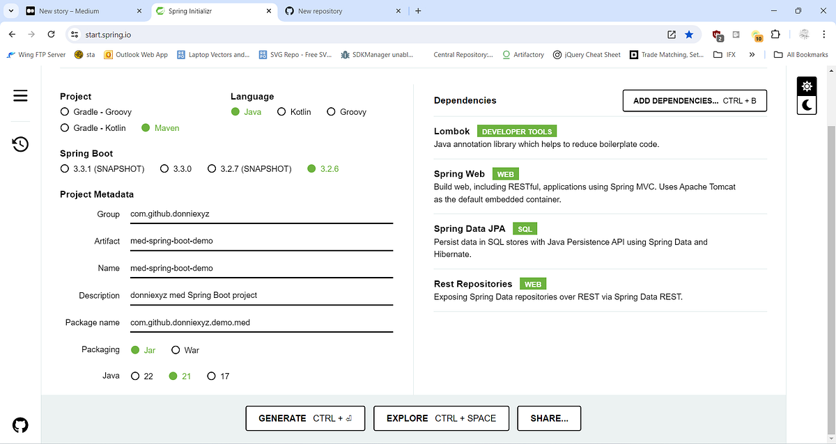 Journal of A Simple Spring Boot Application | by Donnie Z | Medium