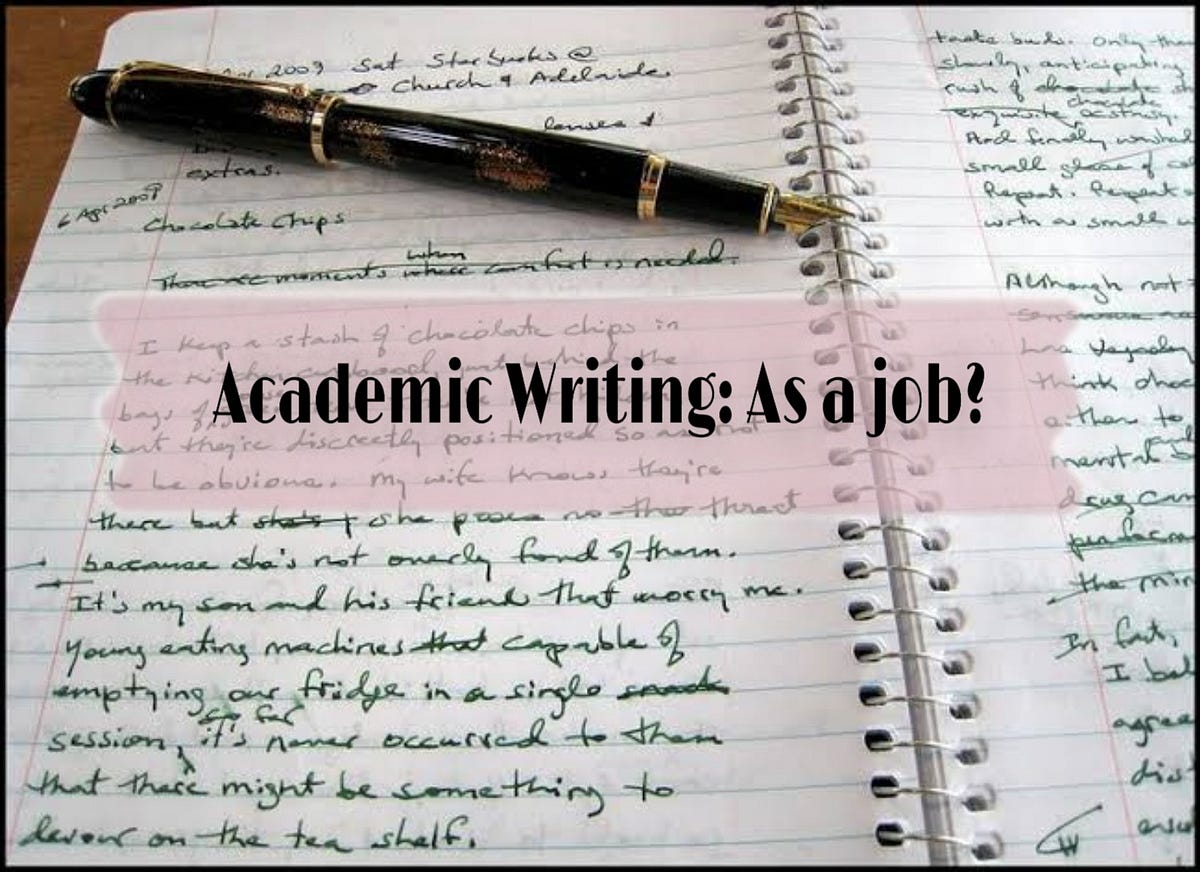 Academic writing: Unethical as a job? | by Asma Zulfiqar | Medium