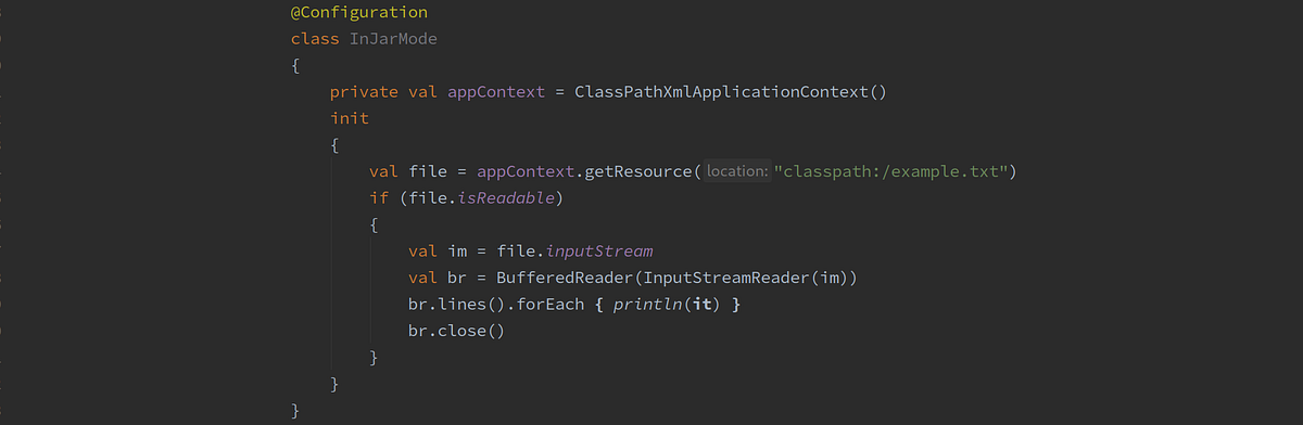 Reading files in resource path from jar artifact | by Jonathan Henrique ...