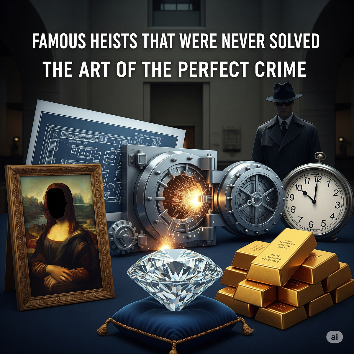 Famous Heists That Were Never Solved: The Art of the Perfect Crime | by ...
