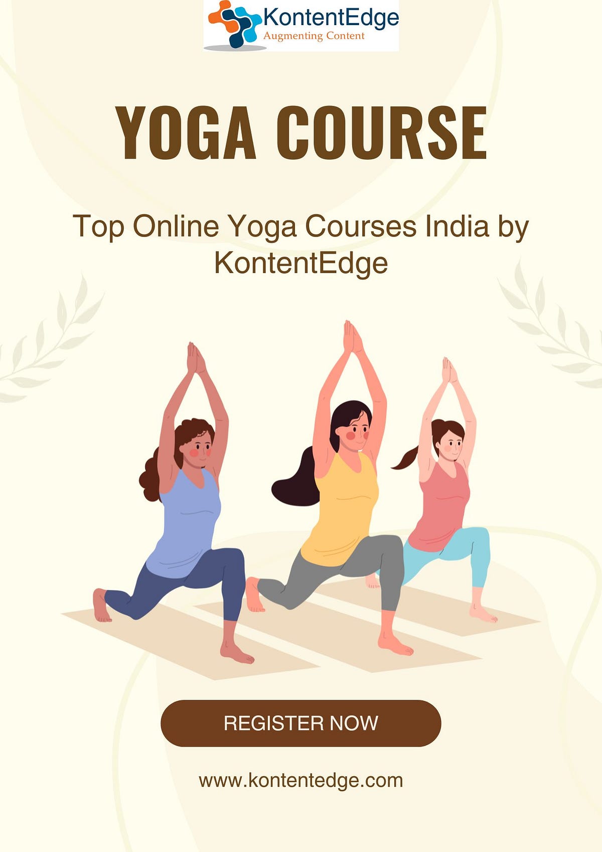 Top Online Yoga Courses India by KontentEdge - Kontentedge - Medium