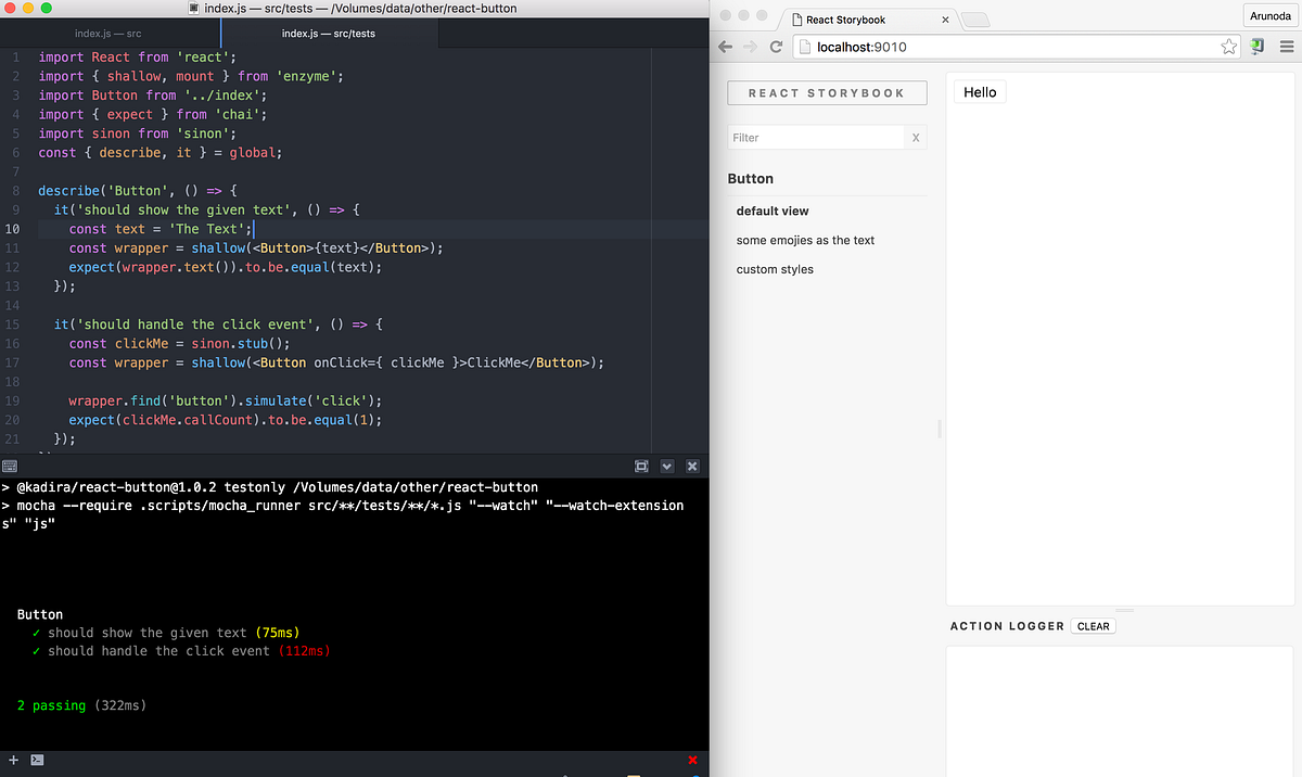UI Testing in React. We always want to build great user… | by Arunoda ...