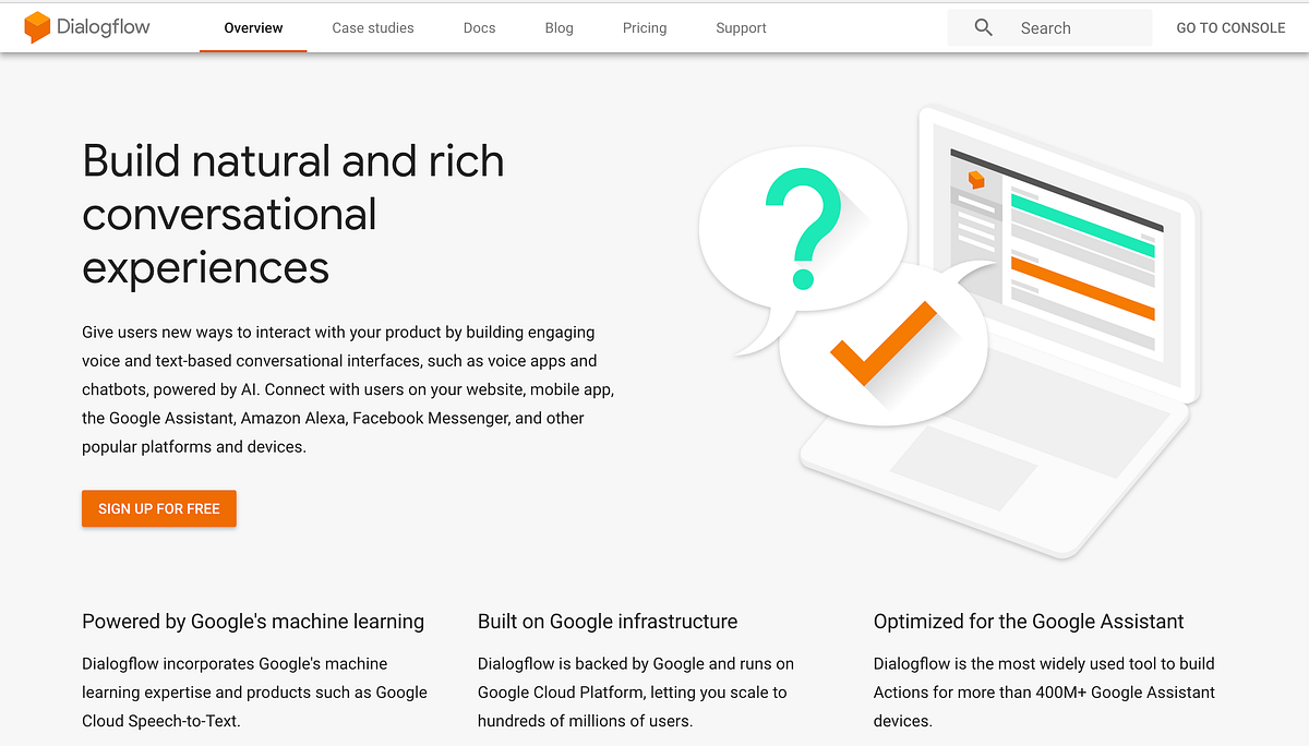 Construye tu primer Bot en DialogFlow V1 Nodejs (para Google Assistant) integración con ...