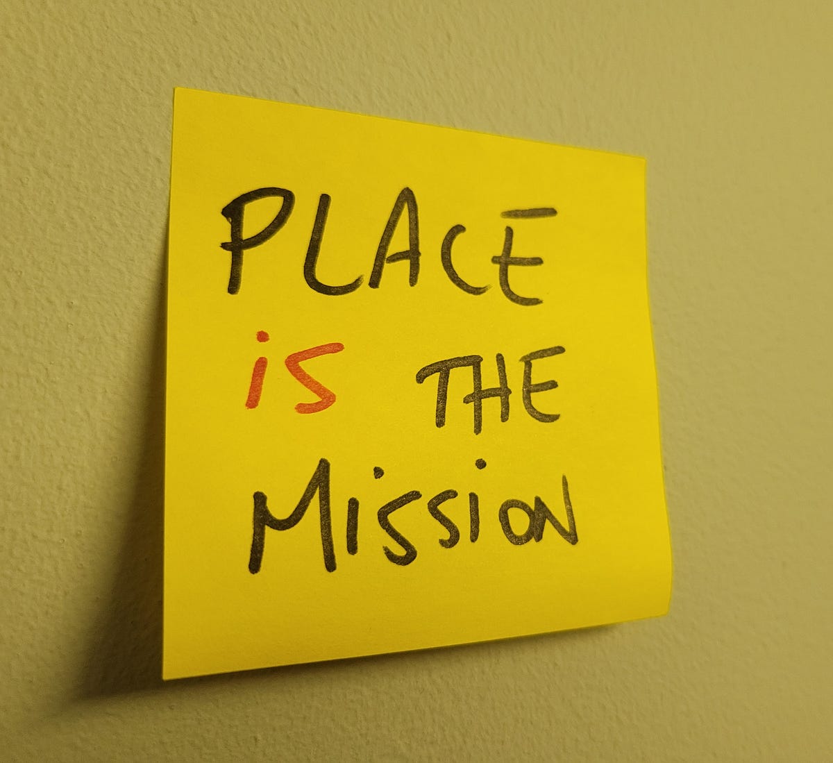 Place *is* the mission. It was a wise Director of Public Health… | by ...