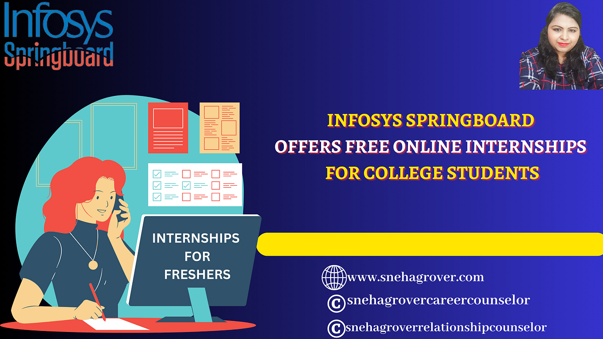 INFOSYS SPRINGBOARD OFFERS FREE ONLINE INTERNSHIPS FOR COLLEGE STUDENTS ...