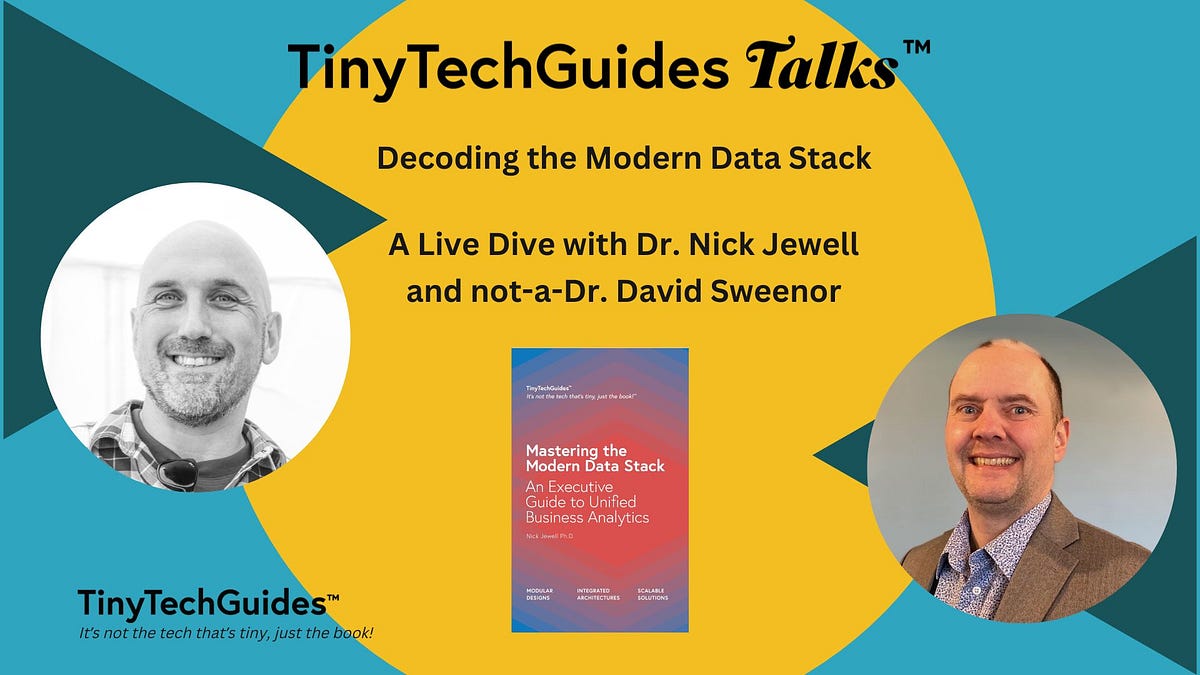 Author Interview: Mastering the Modern Data Stack | by David Sweenor ...