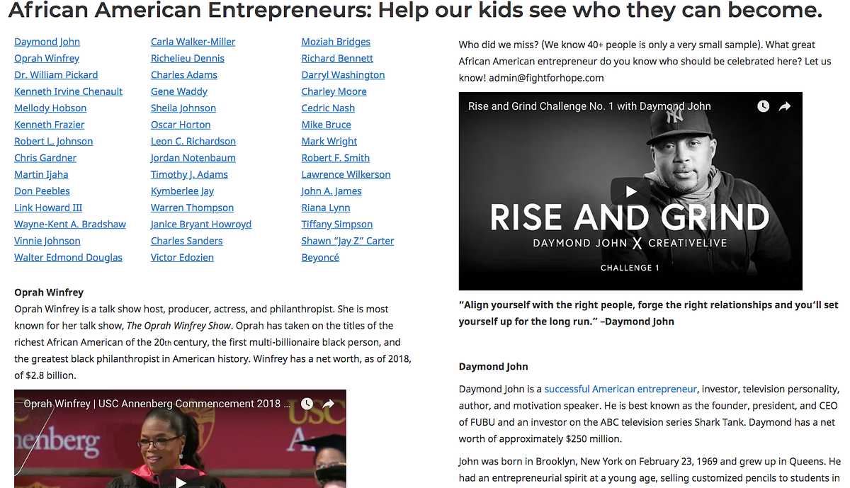 Bill Poulos Launches FightForHope.com | by Bill Poulos - Official | Medium