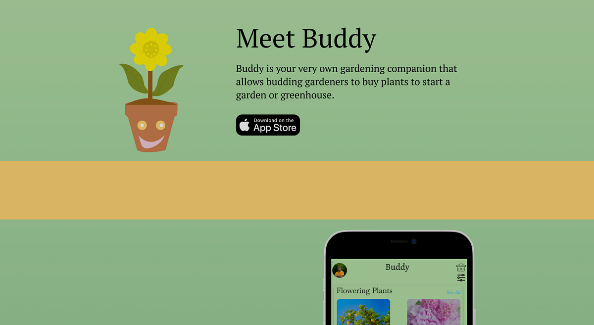 Buddy — Mobile App featuring an Index of Plants and an Online Shop | by ...