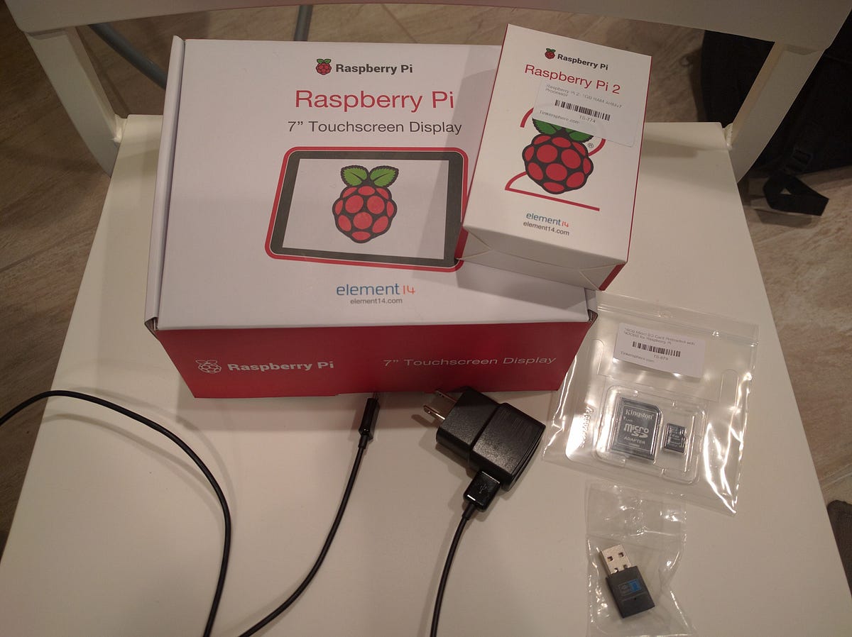 Raspberry Pi 7" touchscreen: Unboxing and DIY frame | by Ishan Mahajan ...