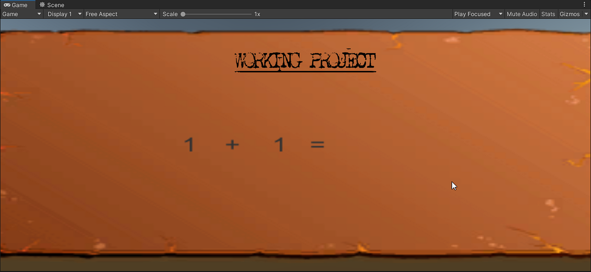 Makeing a quick math game using Unity Ui Text and Input system | by ...