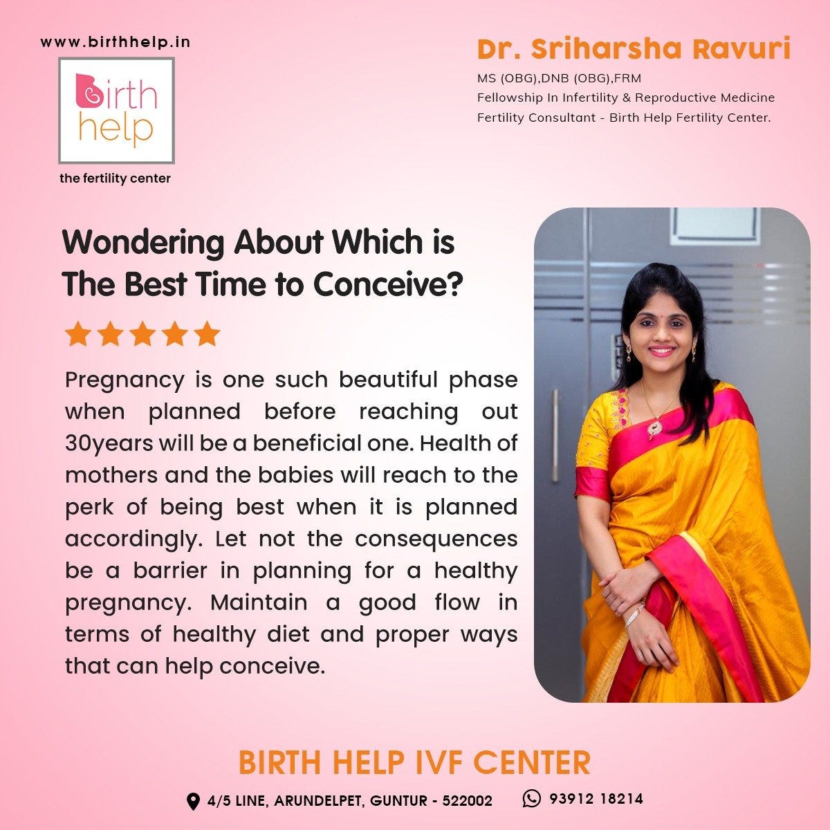 Male Fertility Centre In Guntur — Birth Help | by Birth Help Hospital Guntur | Medium