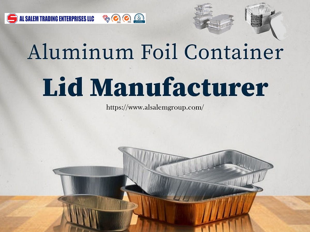 Aluminium Container with Lid Manufacturer | by Al Salem Group ...