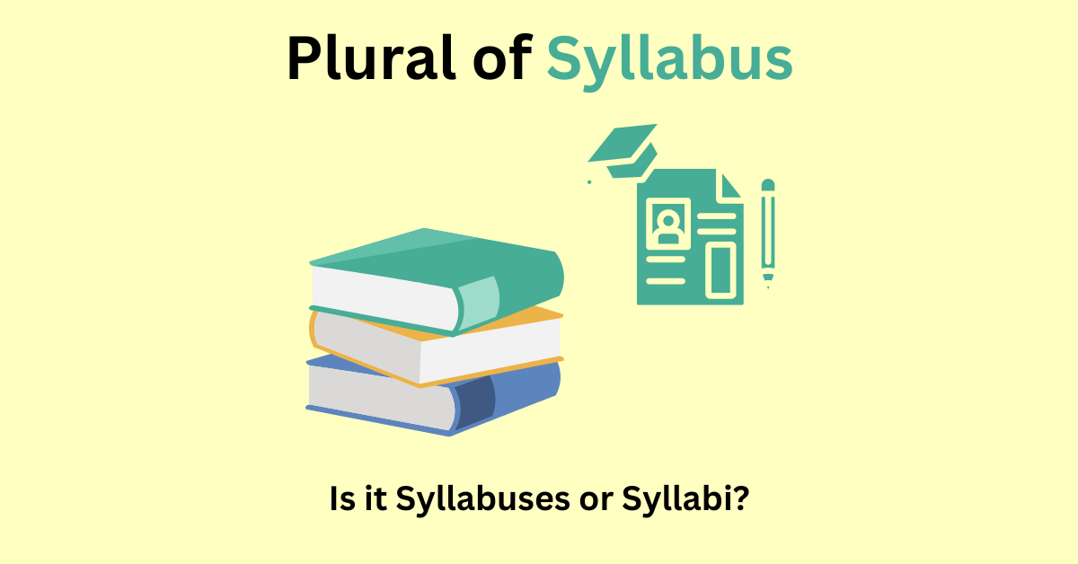 Understanding the Plural of “Syllabus” | by Grammar Palette | Medium