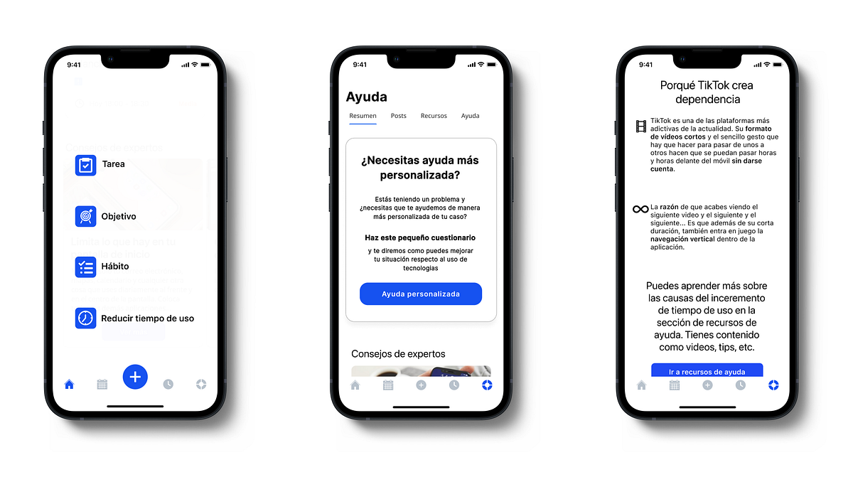 UX/UI Case Study: Adicción a las nuevas tecnologías | by Tadas Martinkus | Medium