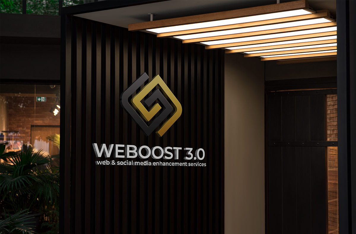 Logo Mockup 1 by Weboost 3.0 - Weboost 3.0 - Medium