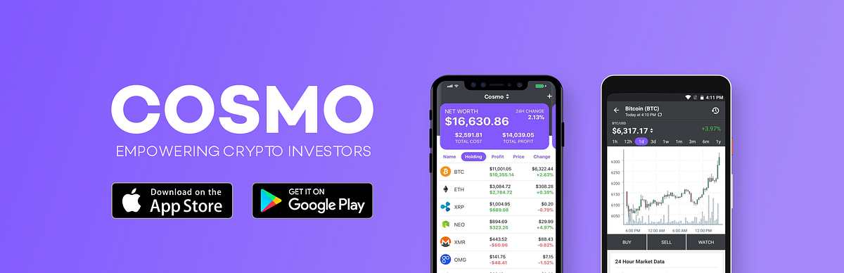 Introducing Cosmo — Cryptocurrency Portfolio Manager | by Jason Werner ...