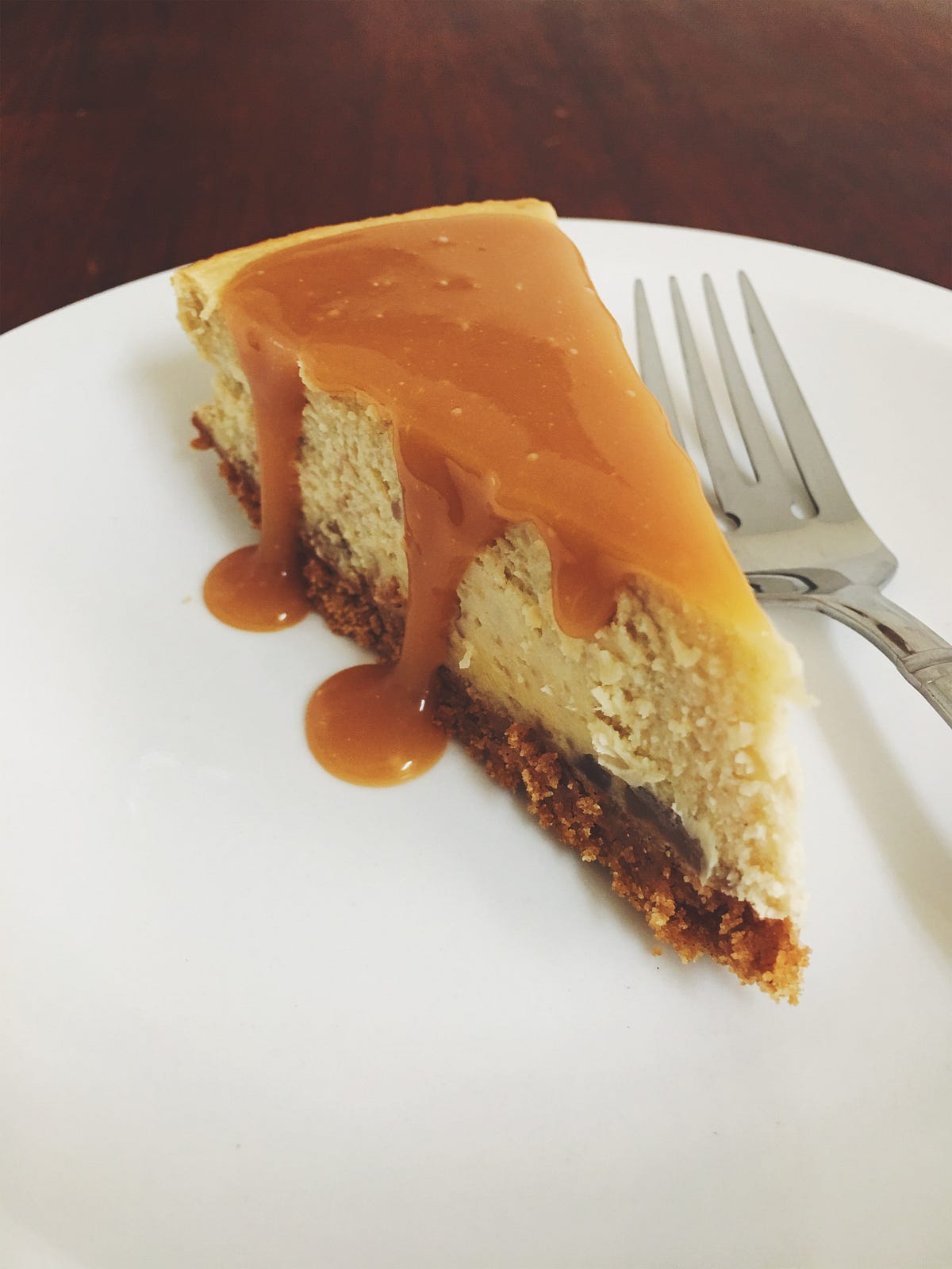 Chestnut Cheesecake with Miso Caramel Sauce | by Michael Toa | Michael Toa