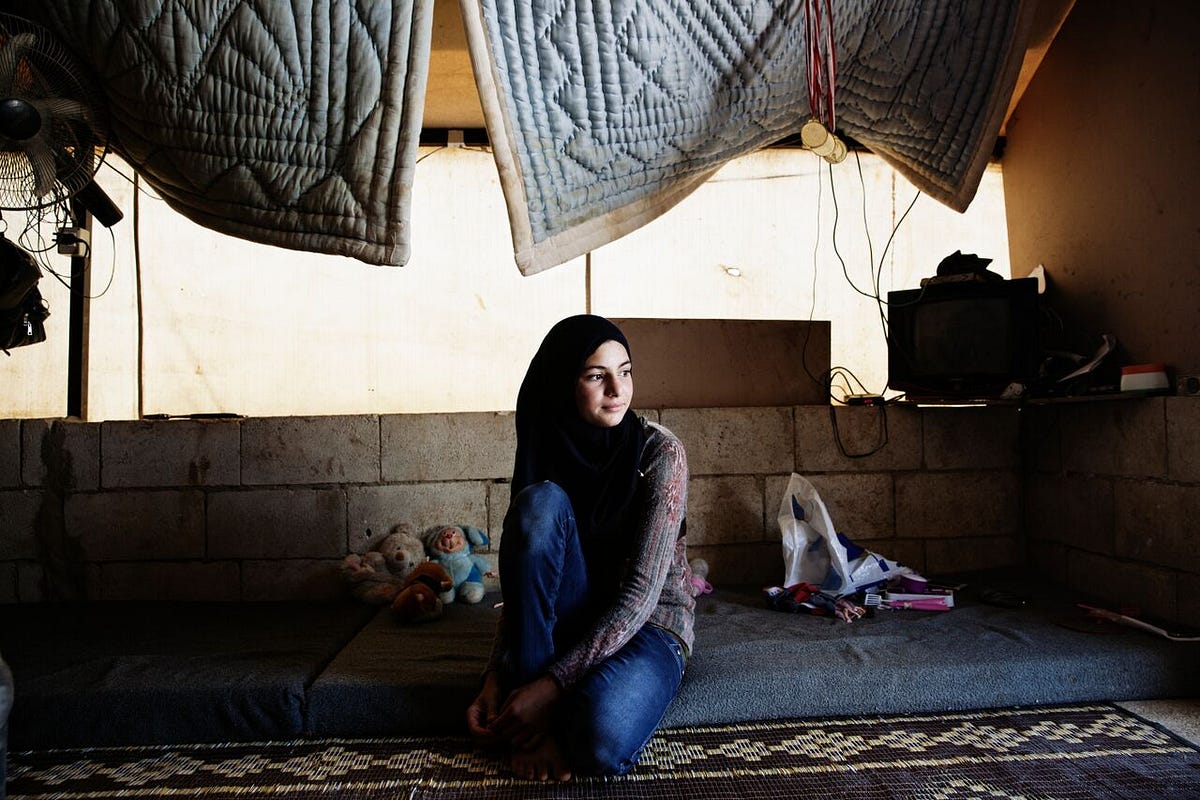 Sara hopes for a world where all Syrian girls choose their future | by ...
