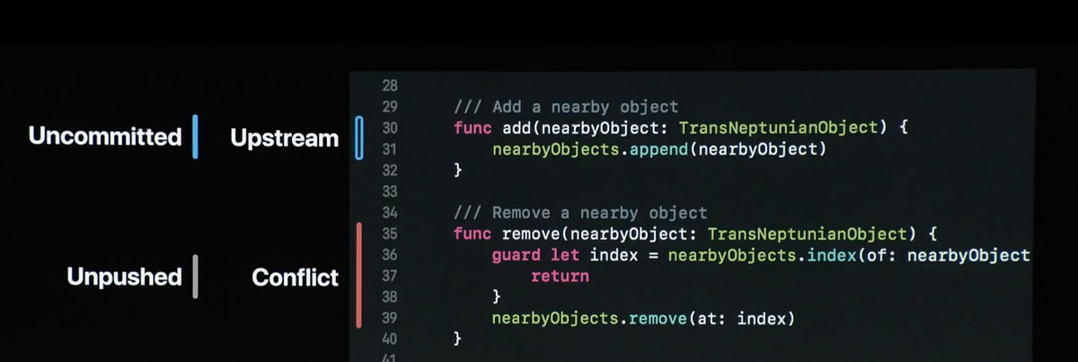 Source Code Control UI Features. While working in a large team, you ...