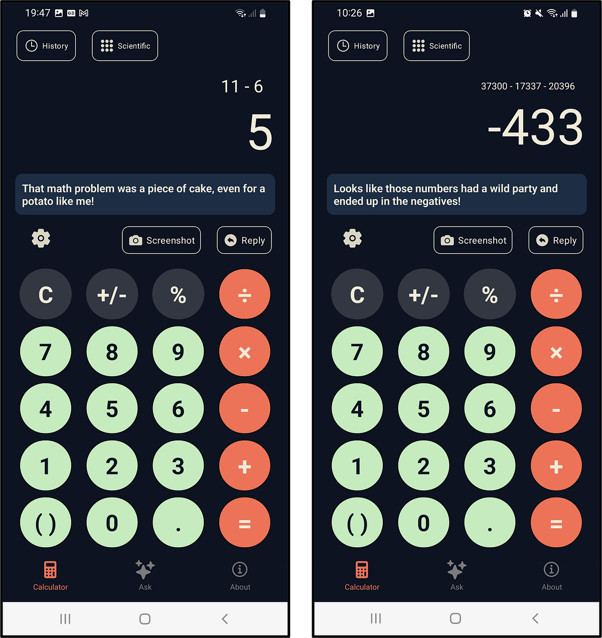 My AI Calculator app that tells jokes and solves for x.. | by Robin ...