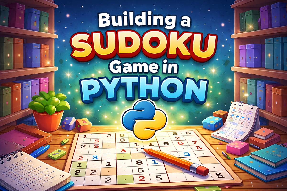 🧩 Building a Sudoku Game in Python Using Backtracking | by Ishita | Jan, 2026 | Medium