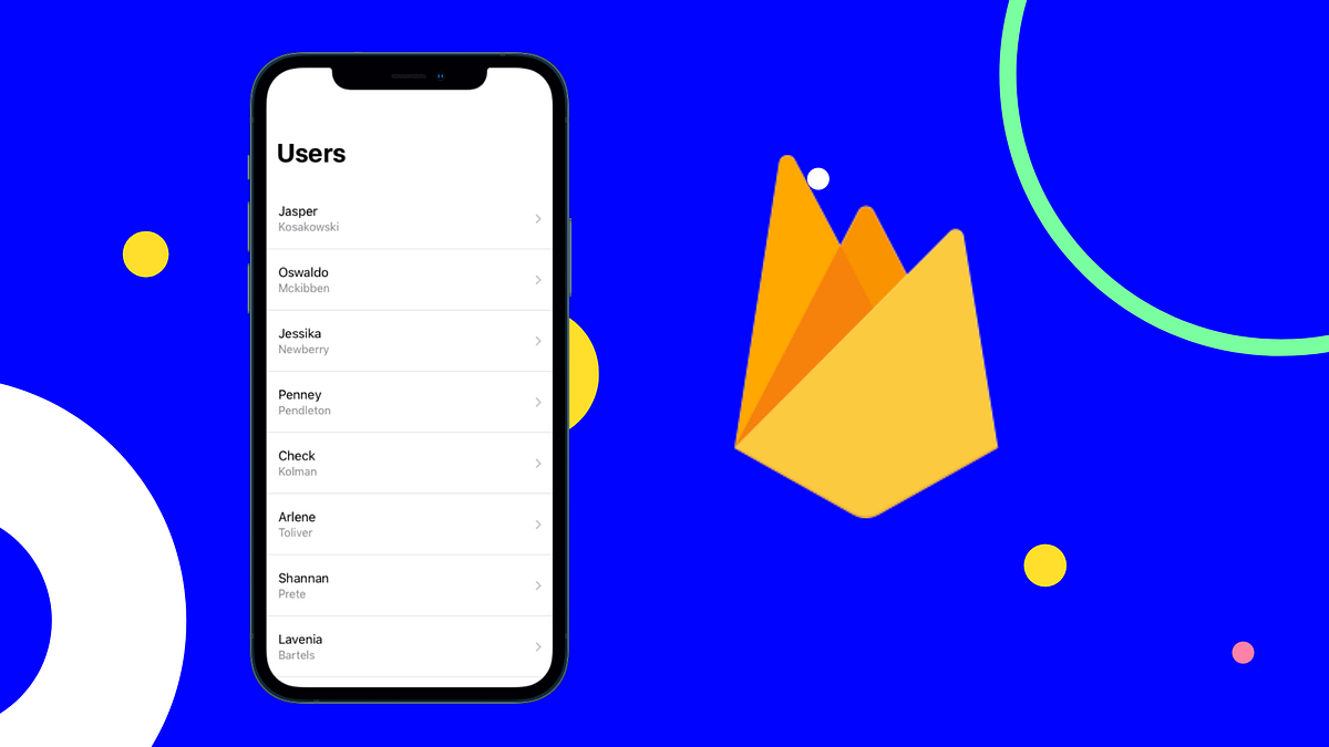 Display Firebase Firestore data in UITableView | Dev Genius
