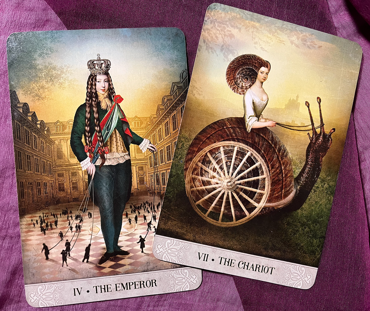 My Morning Tarot: The Emperor & The Chariot | by Amy Markham | Medium