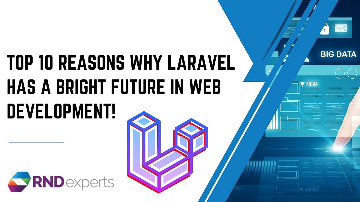 Top 10 Reasons Why Laravel has a Bright Future in Web Development | by RND Experts | Medium