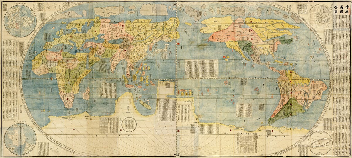 One World Map, Thousands World Views | by Zhehang Li | [Different ...