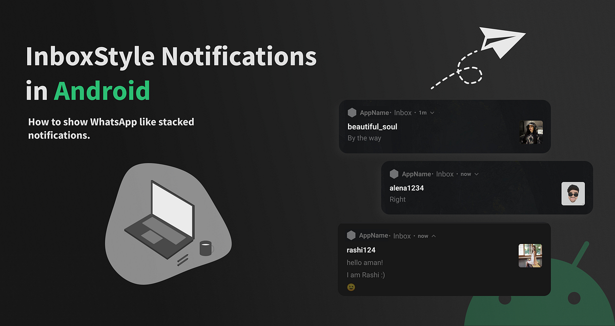 InboxStyle Notifications in Android like WhatsApp | by Aman Raj Sundram | PARTH | Medium