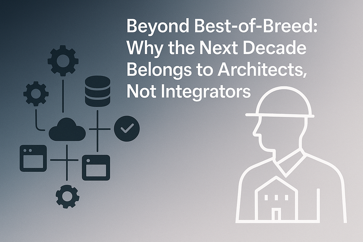 Beyond Best-of-Breed: Why the Next Decade Belongs to Architects, Not ...