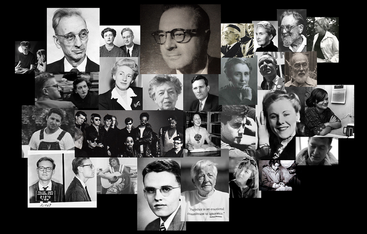 Famous Black And White Collage