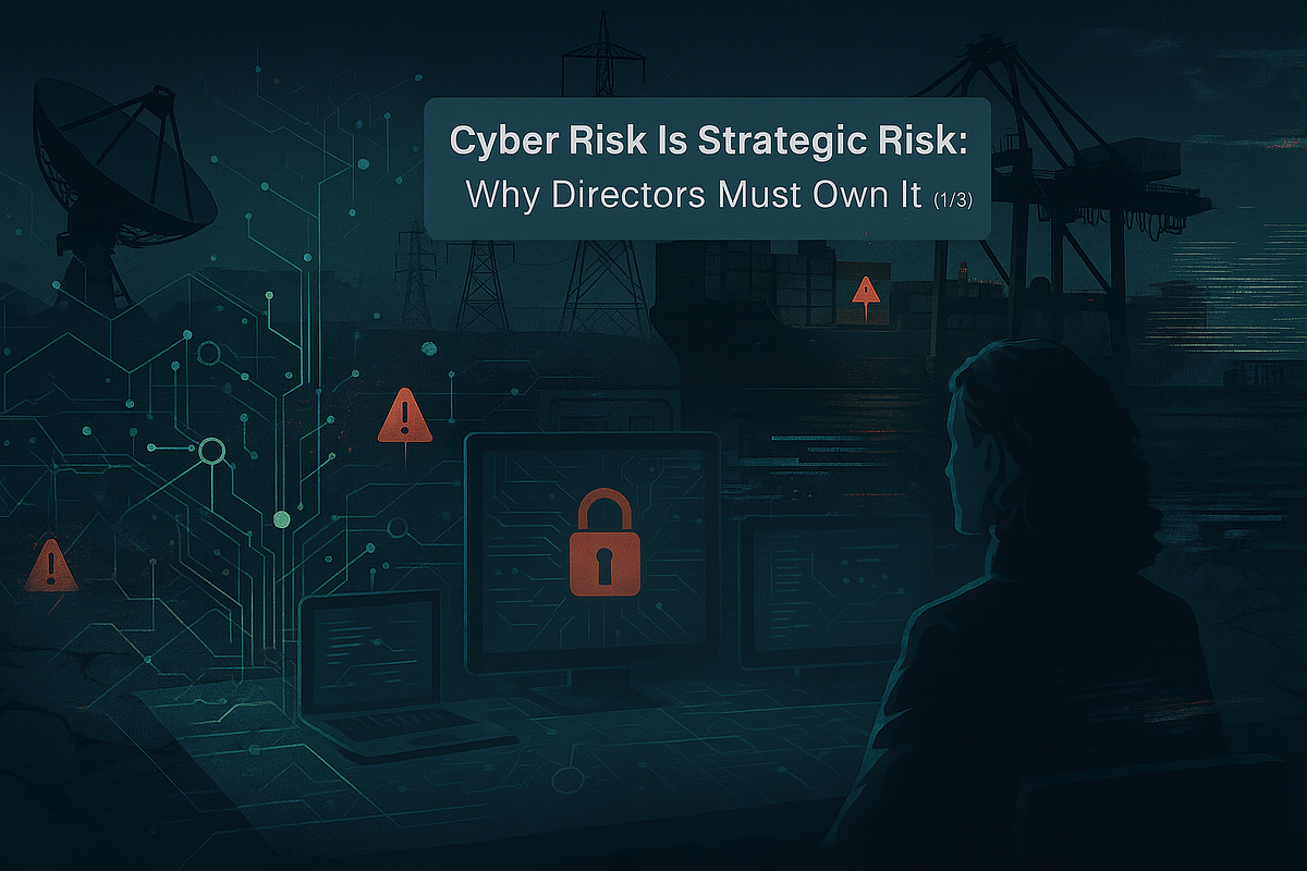 Cyber Risk Is Strategic Risk: Why Directors Must Own It (1/3) | by Dr ...