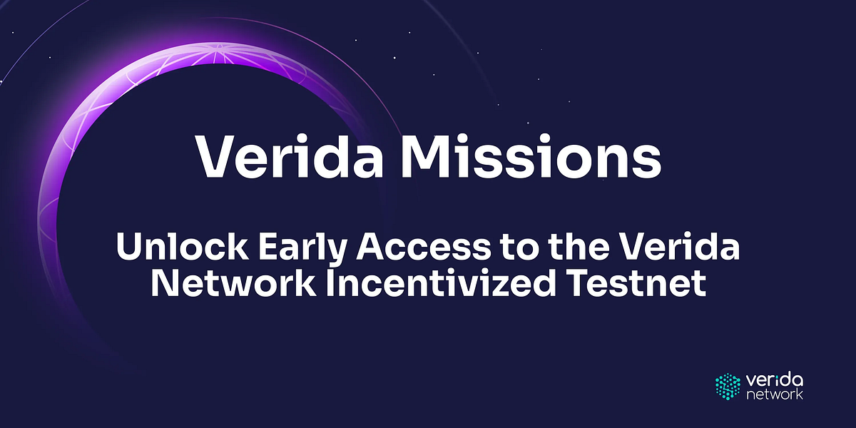Misi Verida Sekarang Dimulai: Bergabunglah dengan Misi dan Buka Jalan untuk Masa Depan yang ...