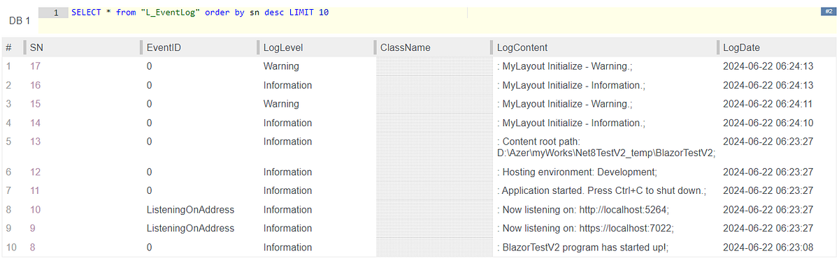 Blazor Exts (5)-Log to DB. 沒想到光是 Log 功能可以寫到第三篇，前後還花了兩個禮拜才完成。這篇將是… | by Cloudream | Jun, 2024 ...
