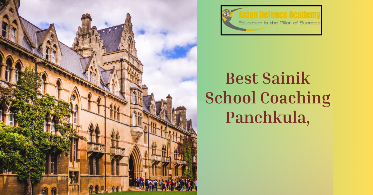 Asian Defence Academy: Premier Sainik School Coaching in Panchkula | by ...