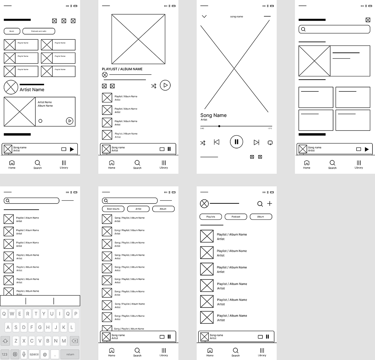 Challenge 2: Wireframing (Ironhack Prework) | by María del Rosario Borsani Z. | Medium