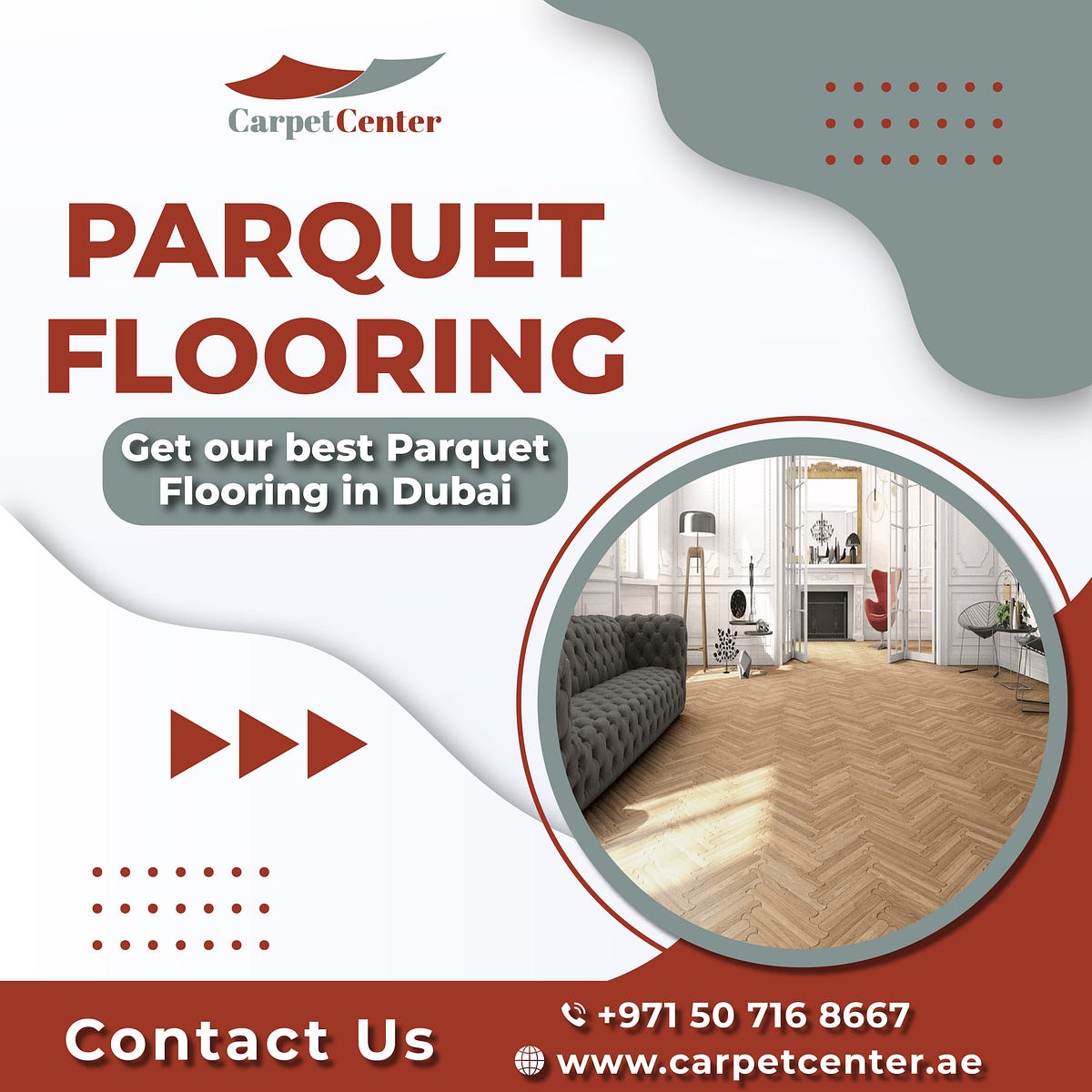 Get Our Best Parquet Flooring Collection In Dubai - Carpetcenter - Medium