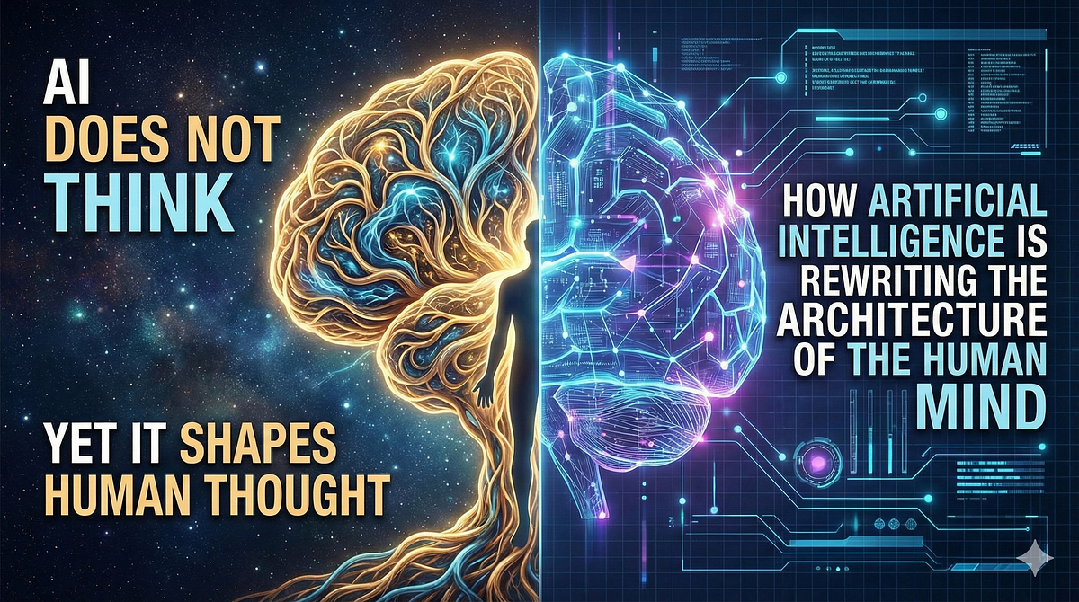 AI Does Not Think — Yet It Shapes Human Thought. | by DILIP | Feb, 2026 ...