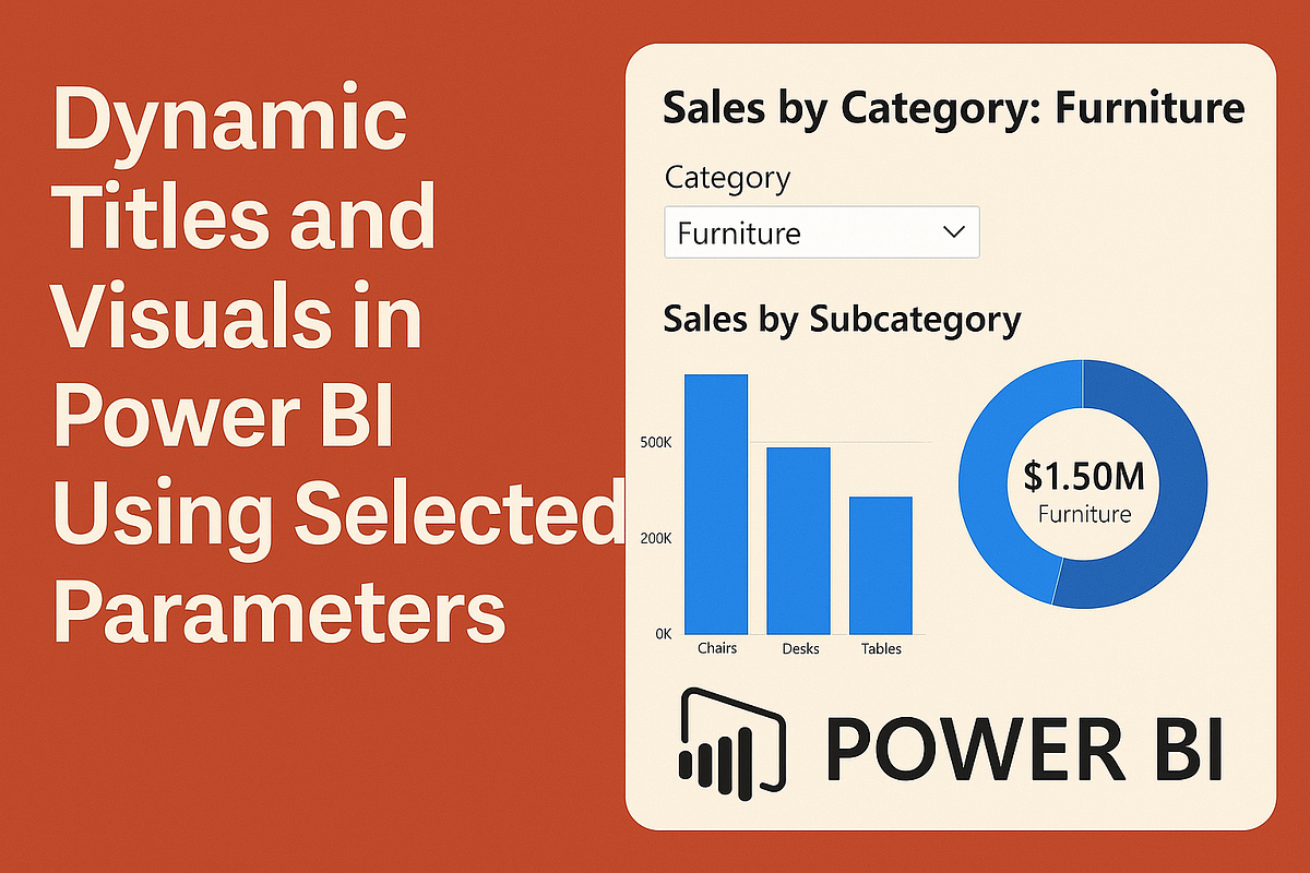 Dynamic Titles and Visuals in Power BI Using Selected Parameters | by Bhanu Gautam | Medium