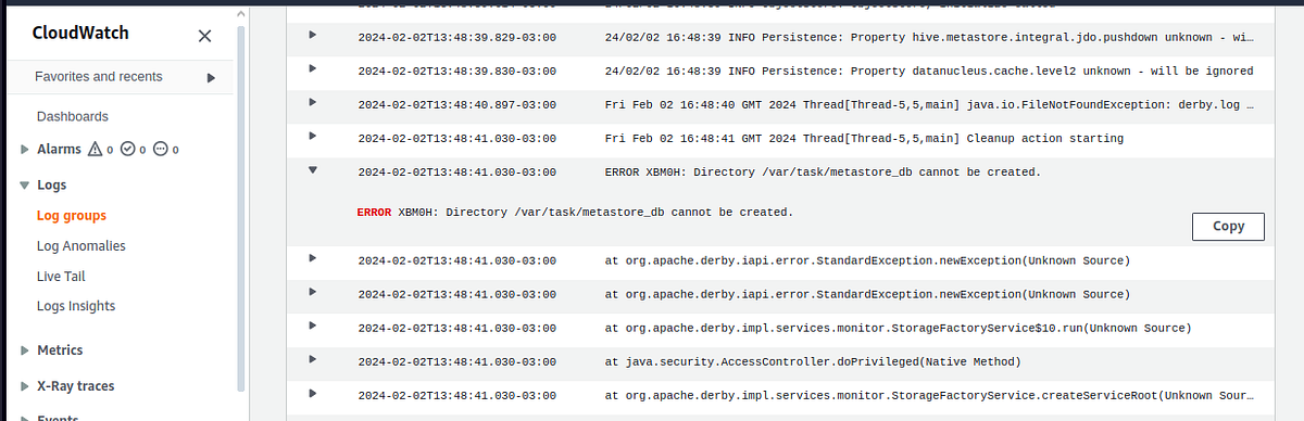 AWS Lambda rodando Pyspark + AJUDA | by Naiara Cerqueira | Medium
