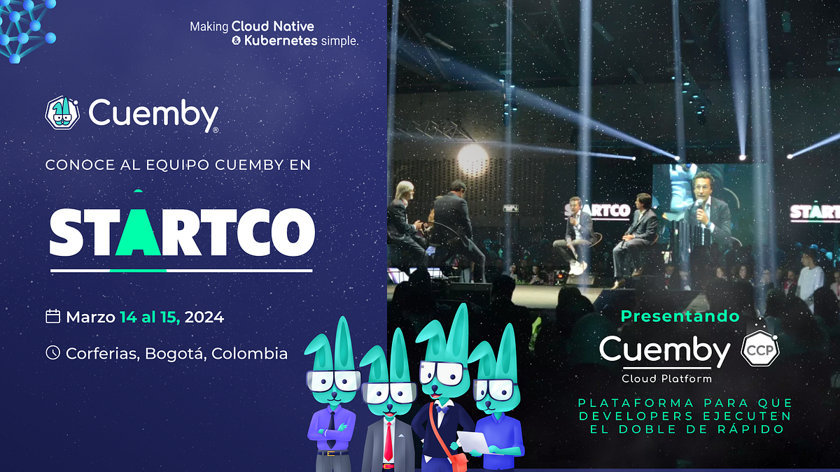 Únete a Cuemby en StartCo 2024: Potenciando la innovación en la nube ...