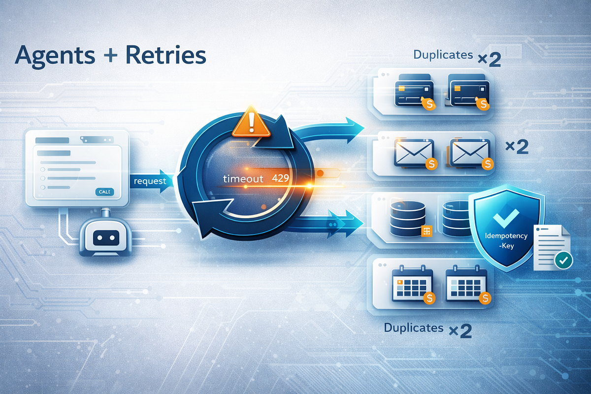 Agents + Retries: 8 Idempotency Traps in Tools | by Quellin | Feb, 2026 ...